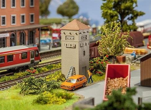 Faller 120261 Sm Substation With Point Roof Ho Scale Building Kit ...