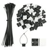 18 Inch Gear Tie Wraps 2 Pack Bright Orange Cables and Cord Management ...
