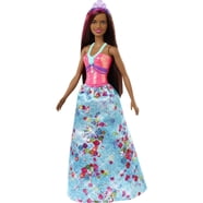 Barbie Fashionistas Doll #147 With Long Brunette Hair & Striped Dress ...