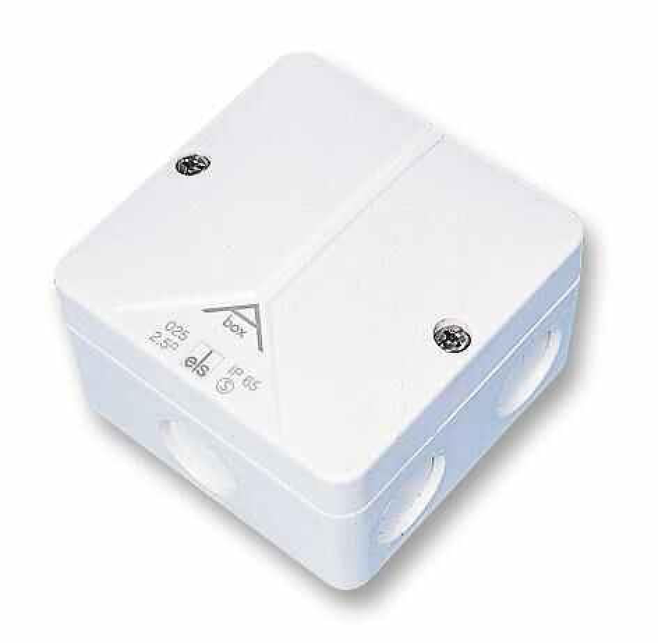 SPELSBERG IP65 Abox 025 Polystyrene 8 Entry Junction Box, Terminal ...