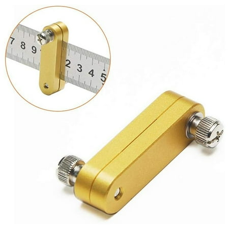 YDJKET Ruler Positioning Block Woodworking Parallel Line Ruler, Marker ...