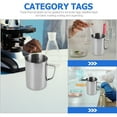 Lapsitude Laboratory Stainless Steel Cups Chemistry Class Graduated ...