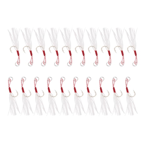 Bright Lines Fish Hook, 20Pcs Fishing Hook, Durable Corrosion ...