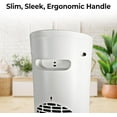 Comfort Zone 750/1,500-Watt Oscillating Digital Tower Heater with ...