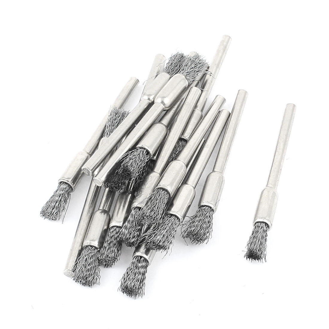 Click here for Unique Bargains 16pcs 1/8 Mandrel Gray Wire Pen Po... prices