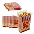 MT Products Paper Popcorn Boxes - 1 oz Colorful Popcorn Buckets - Pack ...