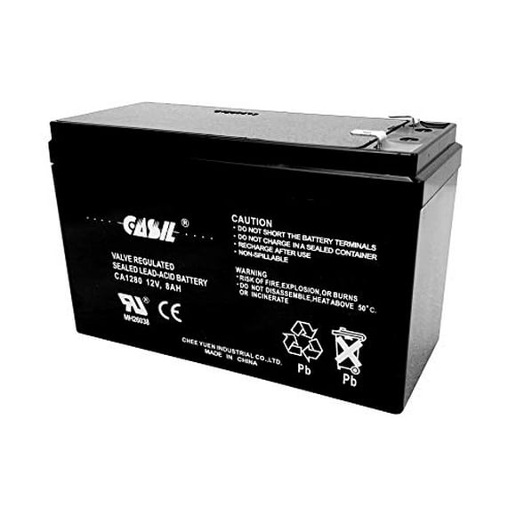 Goldtop Hg Gt12080-hg 12v 8ah Long Life Rechargeable Battery