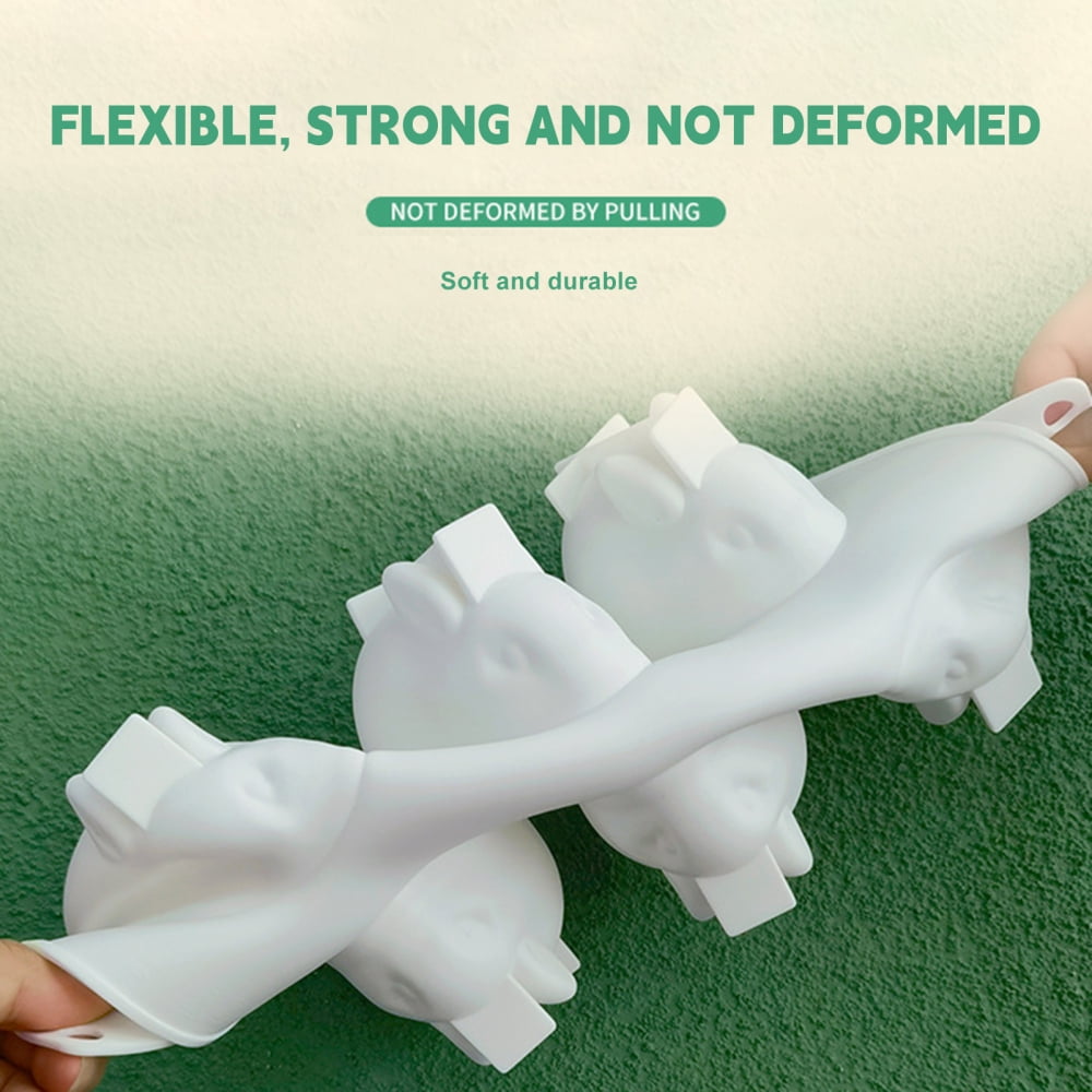 Rabbit Shape Mousse Cake Decoration Moulds with Flexible Silicone ...