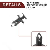 Unique Bargains Car Front Fender Skirt Clip for Ford Escape 2008-2012 ...