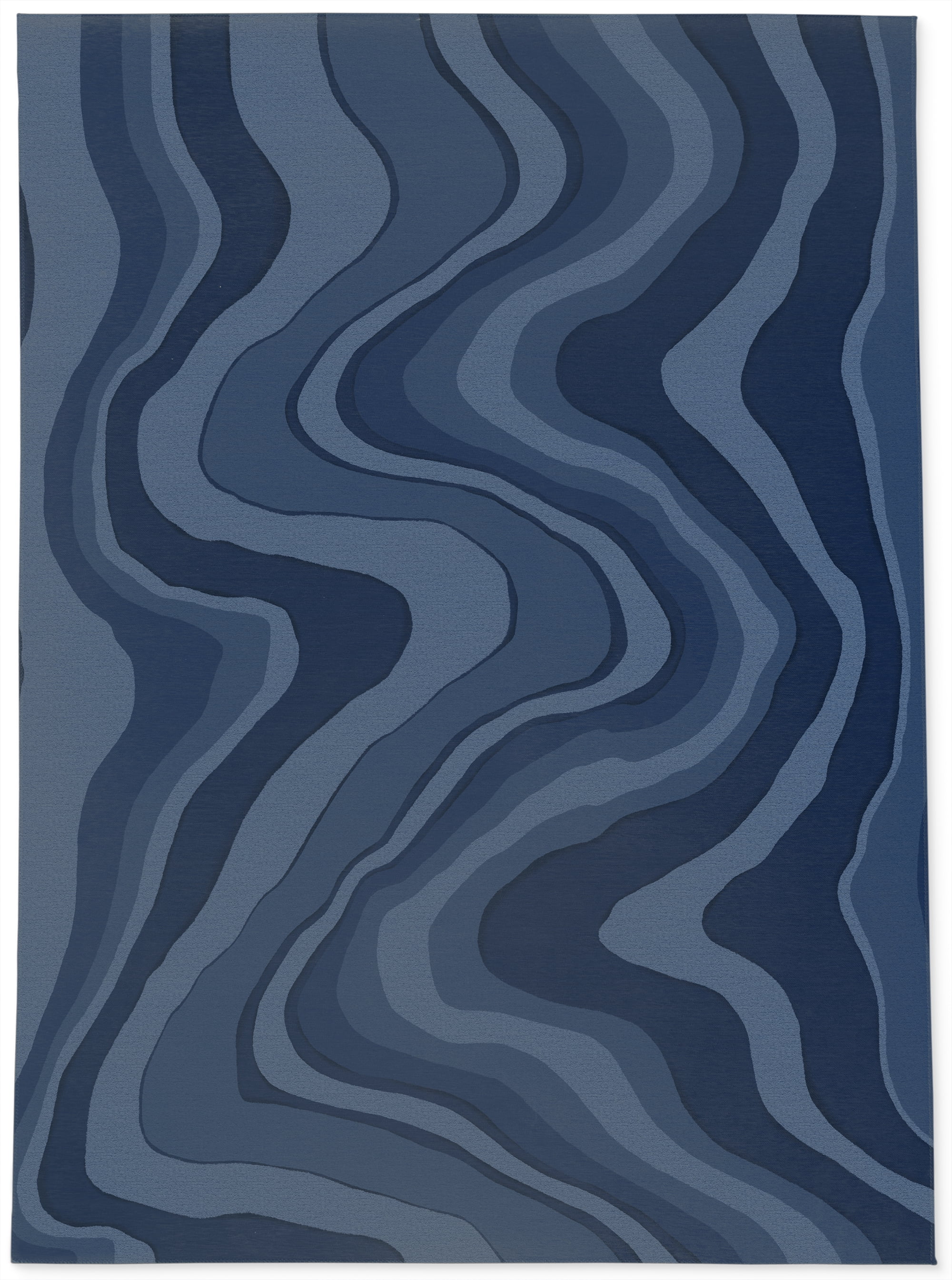 FLOW BLUE Office Mat By Kavka Designs - Walmart.com