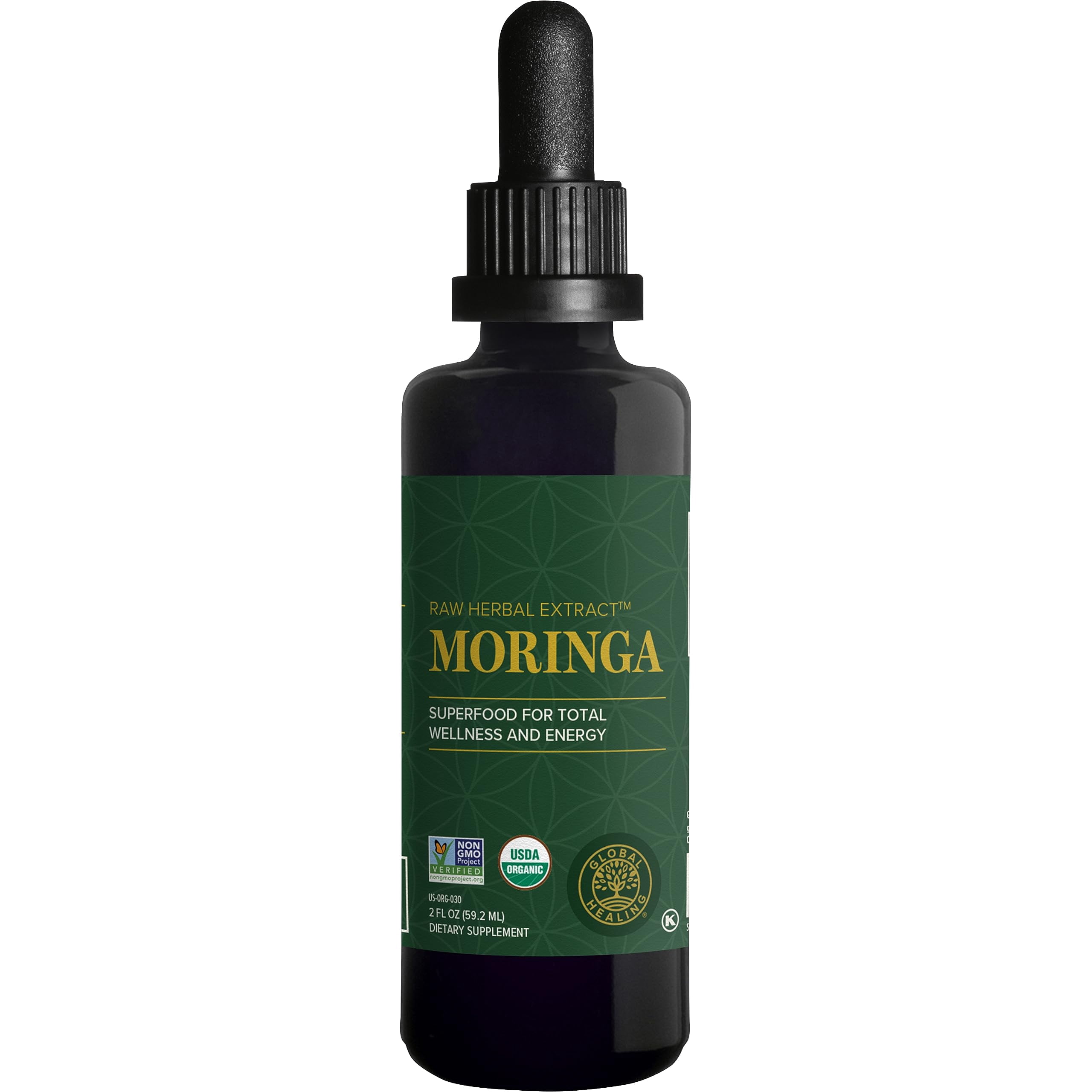 Suplemento Global Healing Center, extracto orgánico de moringa oleifera ...