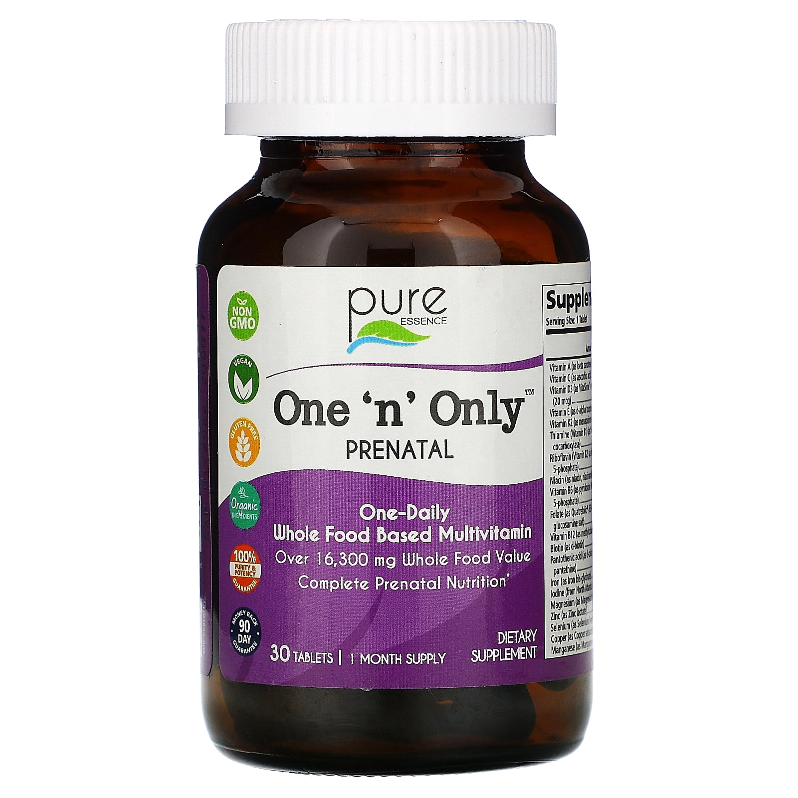 Pure Essence Labs - One 'n' Only - 30 Tablets - Walmart.com - Walmart.com