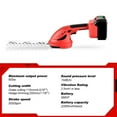 Brushless Electric Hedge Trimmer Cordless Lawn Mower Garden Battery ...