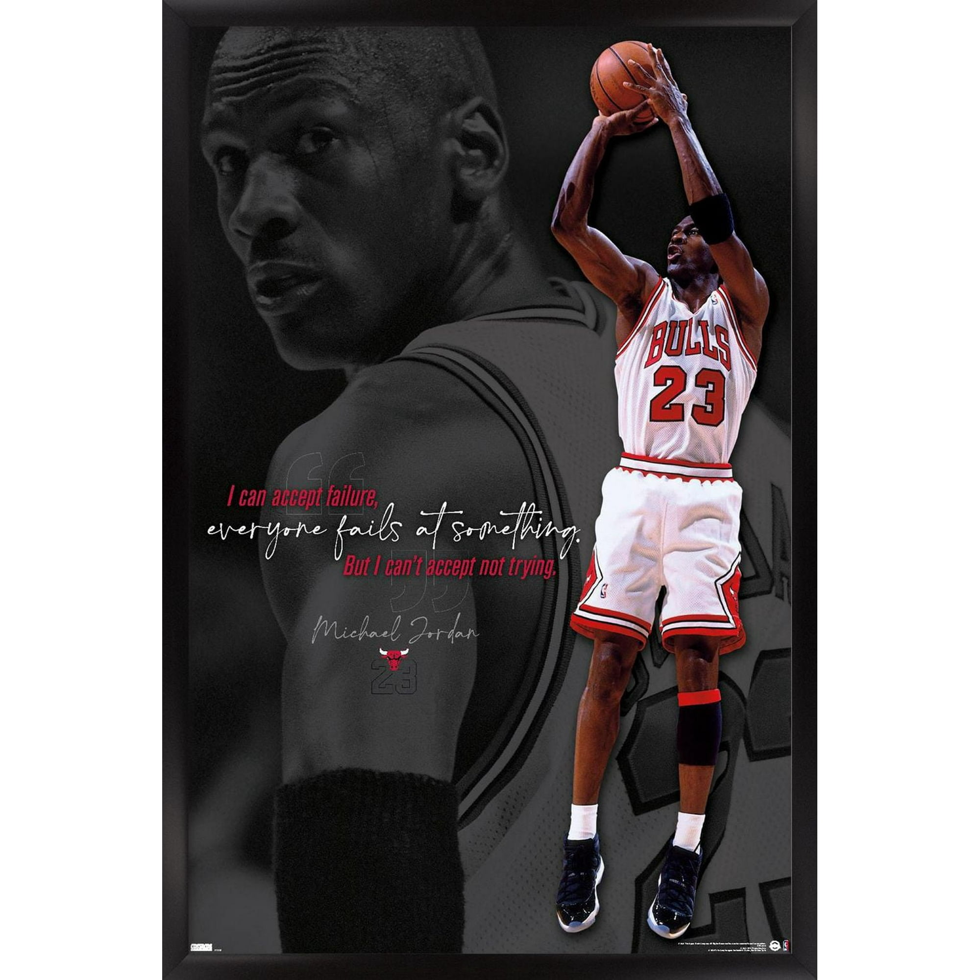 Click here for Trends International Michael Jordan - Cant Accept... prices
