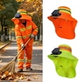 Breathable Sun Protection Hat Solar Fan For Construction Crews High ...