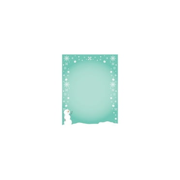 Festive Holiday Letterhead Laser & Inkjet Printer Paper - 8.5in. X 11in ...