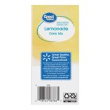 Great Value Sugar-Free Lemonade Drink Mix Powder, 0.53 oz, 6 Count ...