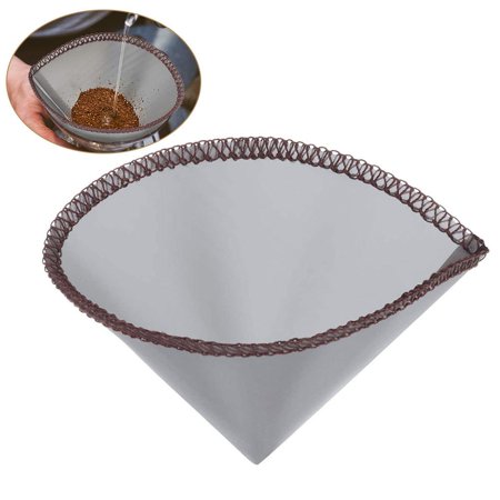 Coffee Filter Mesh Reusable Durable Stainless Steel Permanent Paperless ...