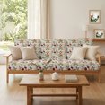 Couch Cushion Covers Bird Floral Sofa Cushion Cover Stretch Seat Covers ...