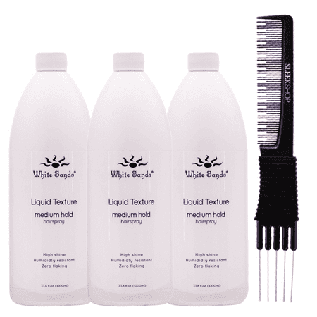WHITE SANDS Liquid Texture - Medium Hold (33.8 oz) with SLEEKSHOP ...