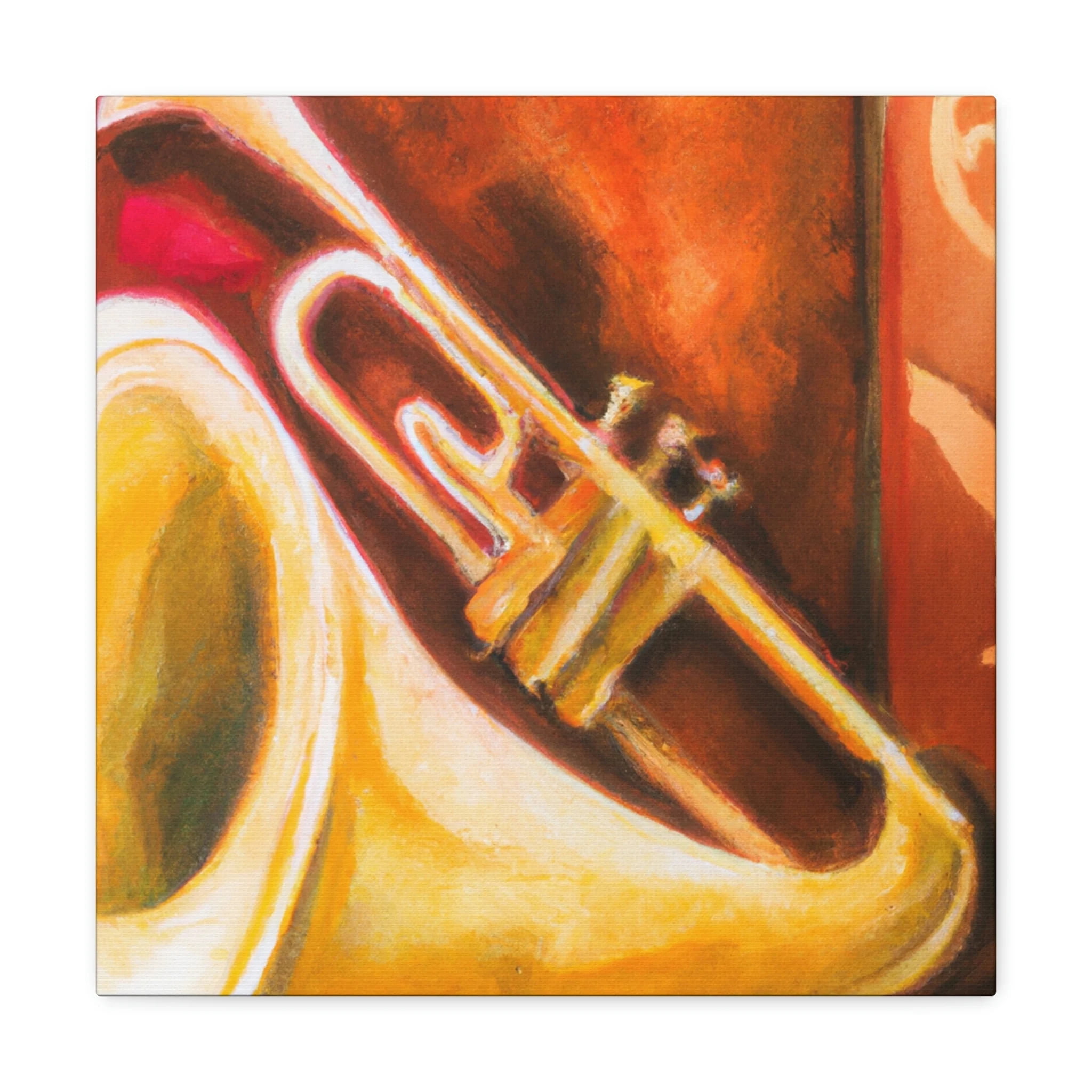 Trombone Melody Melody - Canvas - Walmart.com
