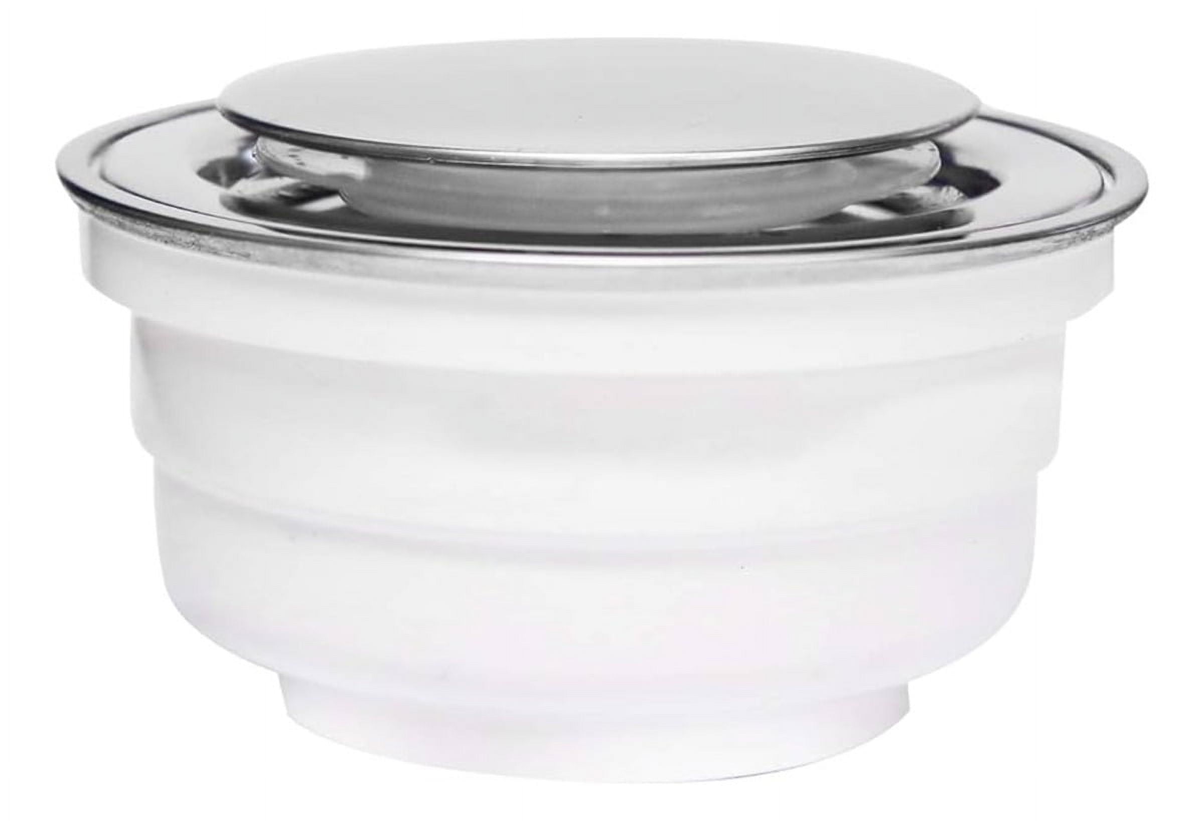 Coladera Universal Boton Push Fleximatic Cubierta Acero Inox | Bodega ...