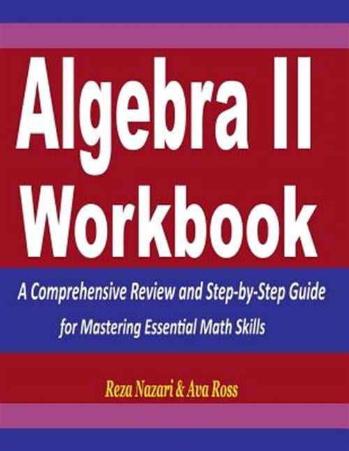Pre-Owned Algebra 2 Workbook: A Comprehensive Review and Step-By-Step ...