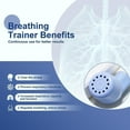 Breathing Trainer, Breathing Exercise Device for Lungs, Flutter Valve ...