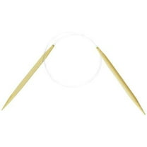 CLOVER Takumi Bamboo Circular Knitting Needles, 24-Inch, Size 10.5, 6 ...