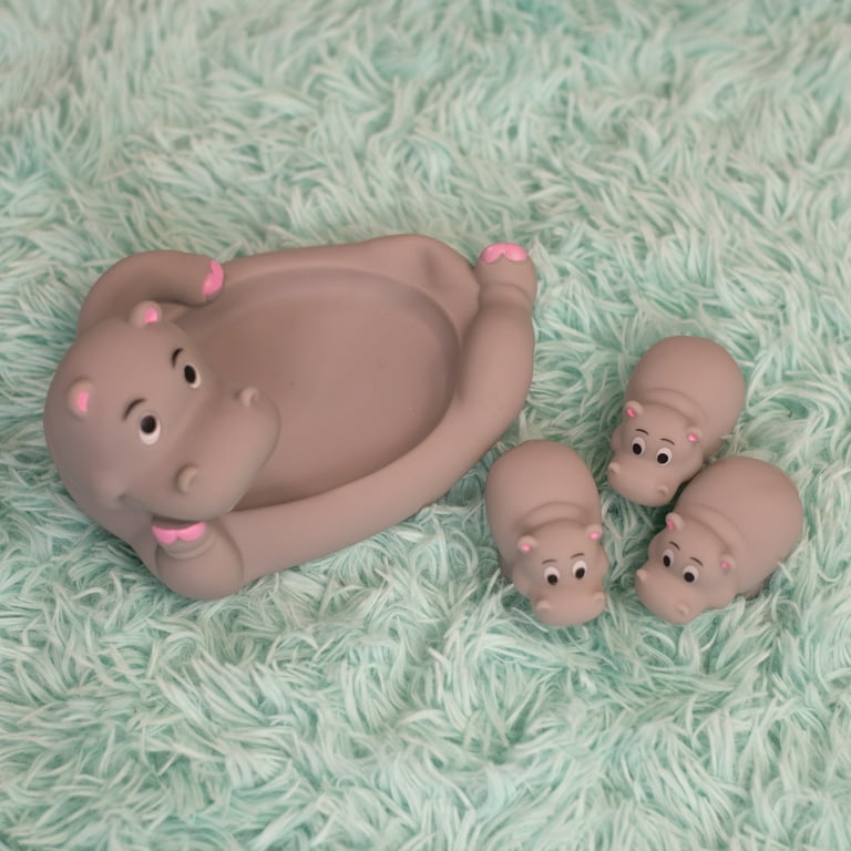 Hippo Rubber Bath Toys