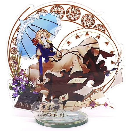Anime Violet Evergarden Doll Table Stand Movable Doll 5.9 Inches ...