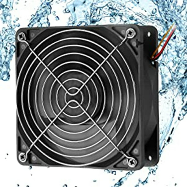Pano-Mounts 120mm 12V IP65 Waterproof Cooling Fan DC 3Pin 125CFM Cooler ...