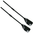 REACHISE Kayak Paddles Boat Oars, Detachable PVC Plastic Oar, 1 Pair ...