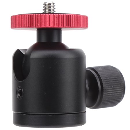 Ccdes 1/4in Screw Ball Head,Aluminum Alloy Rotatable Small Ball Head ...
