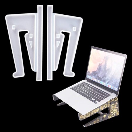 Silicone Resin Molds Laptop Tablet Holder Resin Mold Computer Stand ...