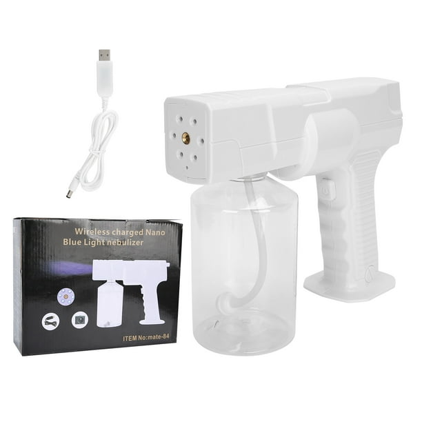 Blue Light Cleaning Sprayer Handhold Wireless Rechargeable Nanometer ...