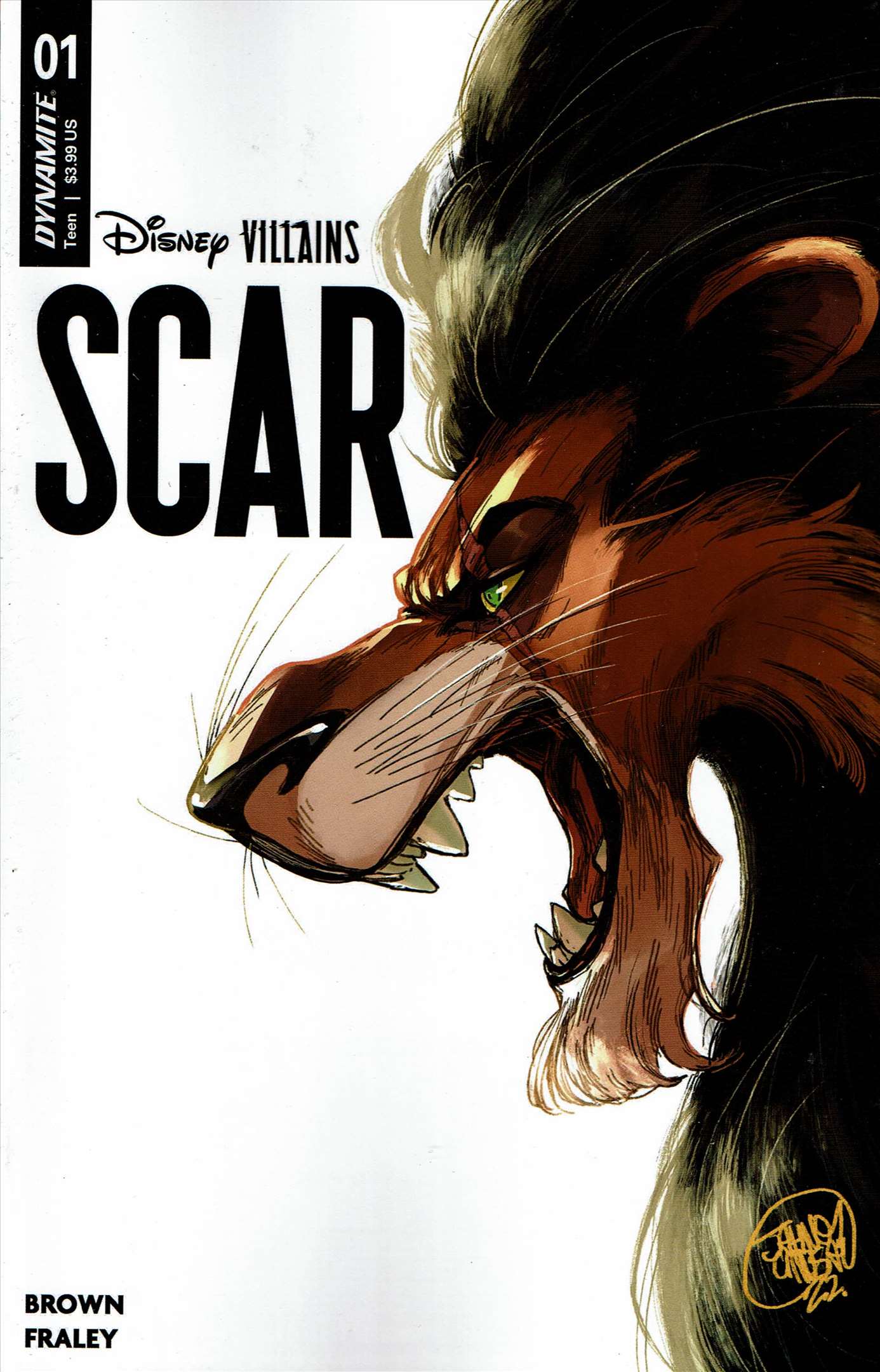 Disney Villains: Scar #1A VF ; Dynamite Comic Book - Walmart.com