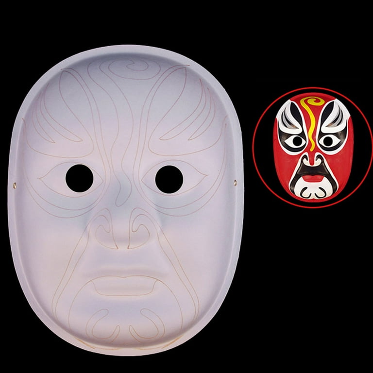 Blank Kabuki Mask