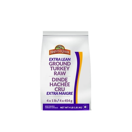 Harvest Creek Extra Lean Ground Turkey, Raw, Extra lean, raw ground ...