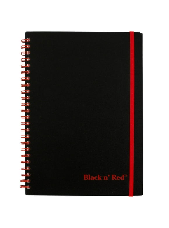Black n' Red Spiral Notebooks in Notebooks & Pads - Walmart.com
