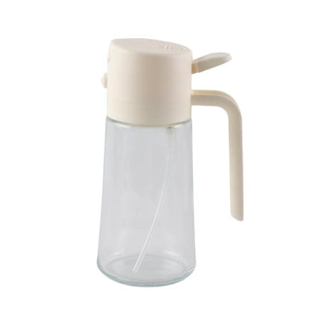 Ogetok Dual-Purpose 2-in-1 Glass Oil Bottle - Spray & Pour Design with ...