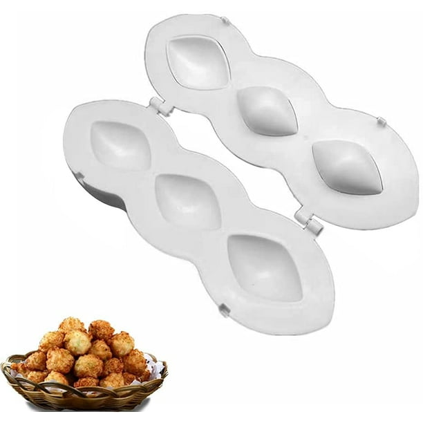 Kibbeh Maker, Plastic Meatball Mold, Meatloaf Maker Press Tool DIY ...