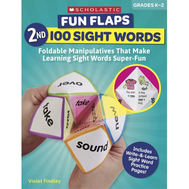 Fun Flaps: 2nd 100 Sight Words : Reproducible Manipulatives That Make ...