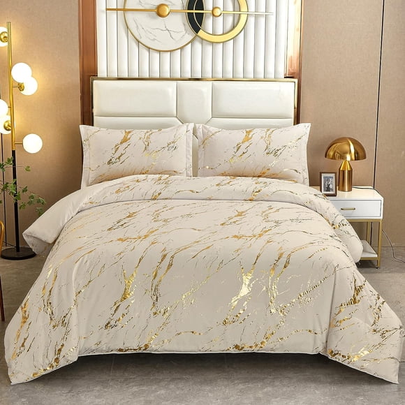 Metallic King Comforter Set