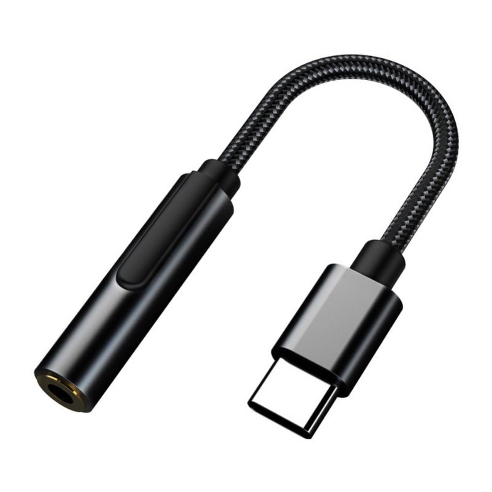 USB Type C to 3.5mm Female Headphone Jack Adapter, USB C to Aux Audio ...