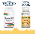SOLARAY Vitamin B-12 2000 mcg No Sugar, Natural Cherry Flavor Healthy ...