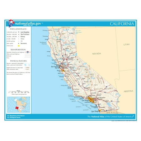 Large California Maps For Free Download And Print High