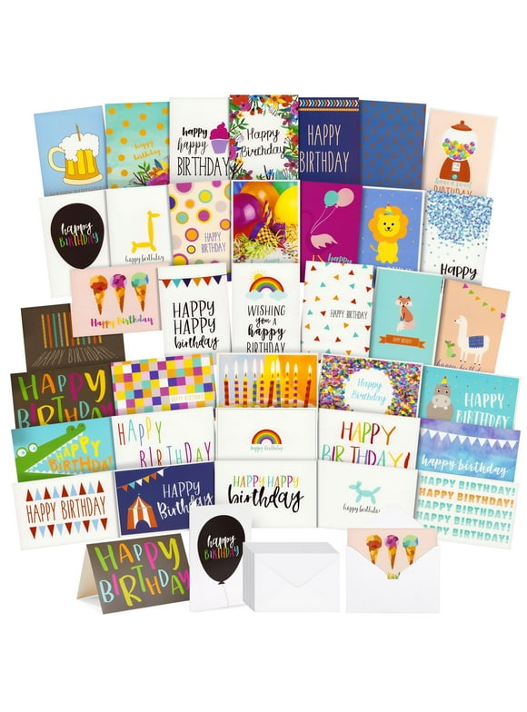 Birthday Card Packs in Greeting Card Packs - Walmart.com