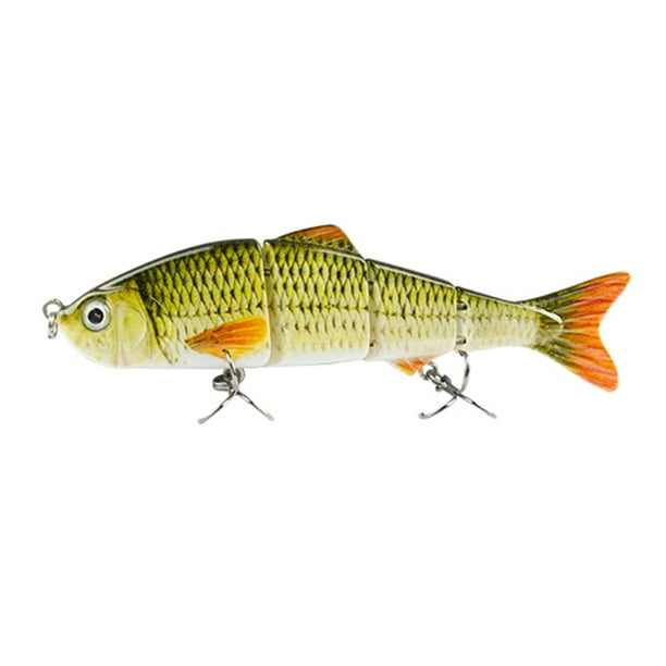Plastic Lures Artificial Fish Shape Bait Metal plastic lures ; multi ...