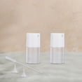 8Pcs 4 Sets Plastic Empty Refillable Airless Pump Bottle Sets Travel ...